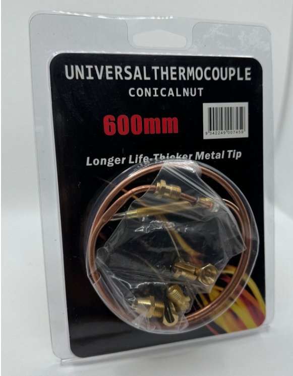 Universal Thermocoupling Kit 600mm - My Oven Spares